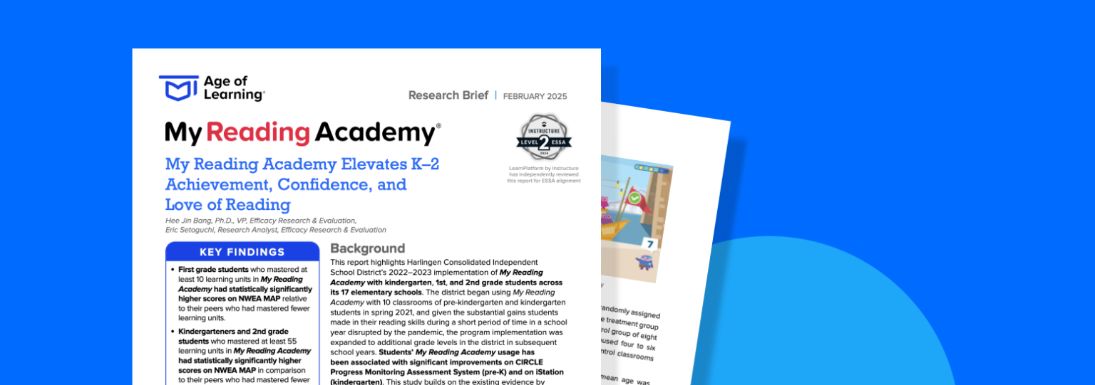 My Reading Academy - Age of Learning