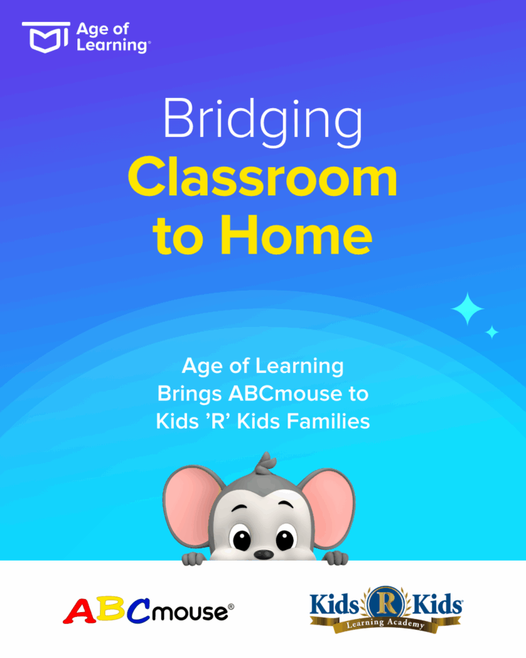 Age of Learning Partners with Kids ‘R’ Kids to Launch ABCmouse Home ...