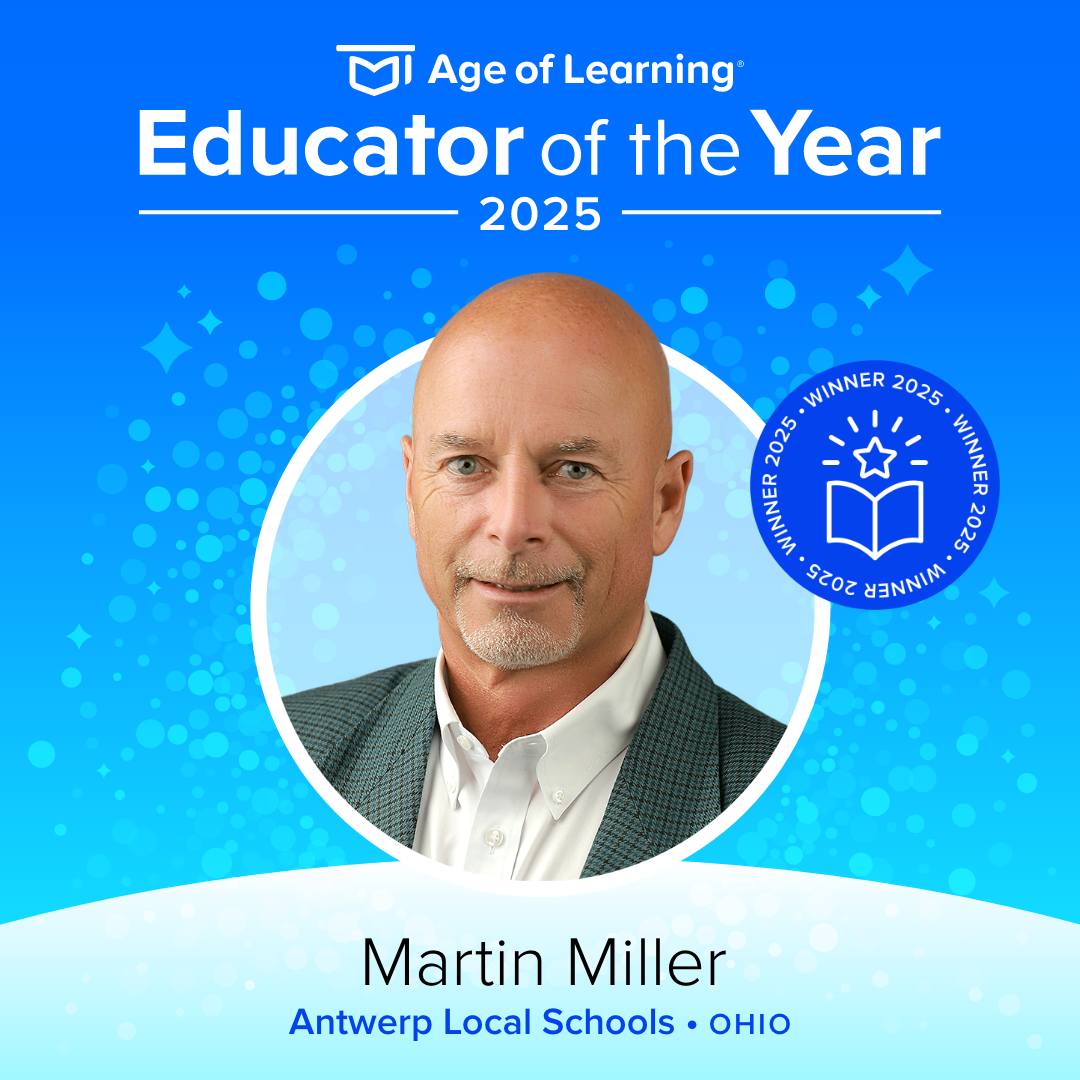 Age of Learning Names Dr. Martin Miller of Antwerp Local Schools as ...